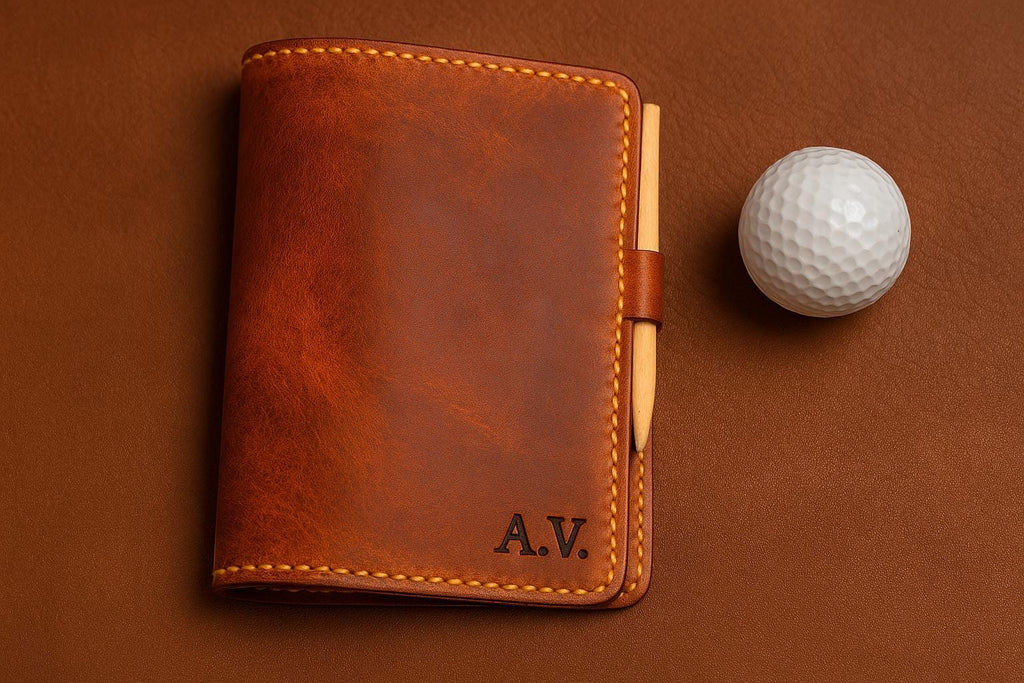 Golf Yardage Book Cover – Tannio Leather